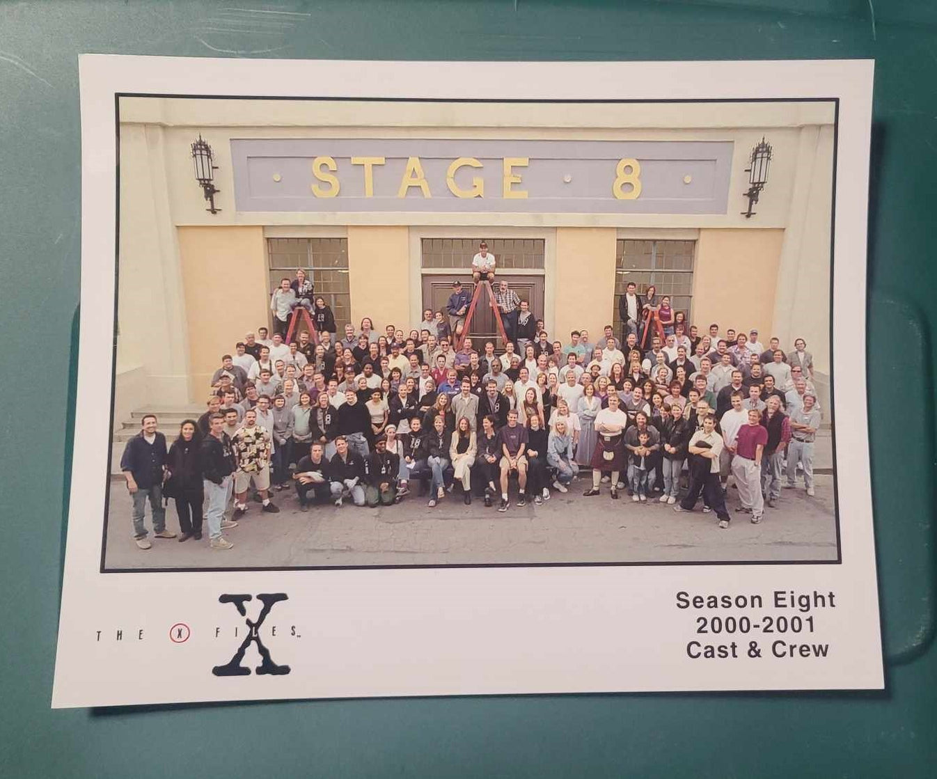 XFiles Season 8 Cast and Crew Photo – The X-Files Preservation Collection